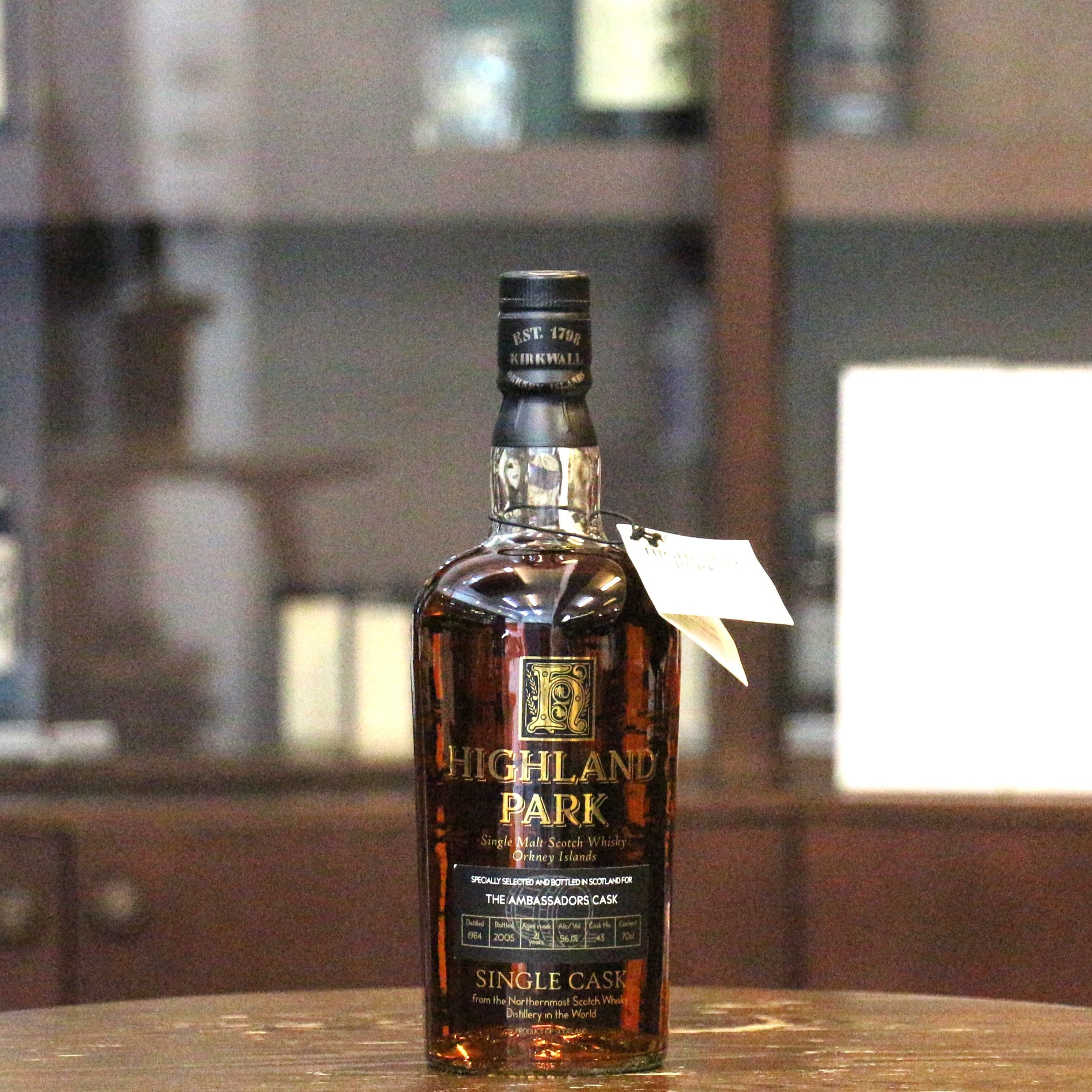 Highland Park 21 Years The Ambassadors Cask Single Cask Single Malt Sc ...