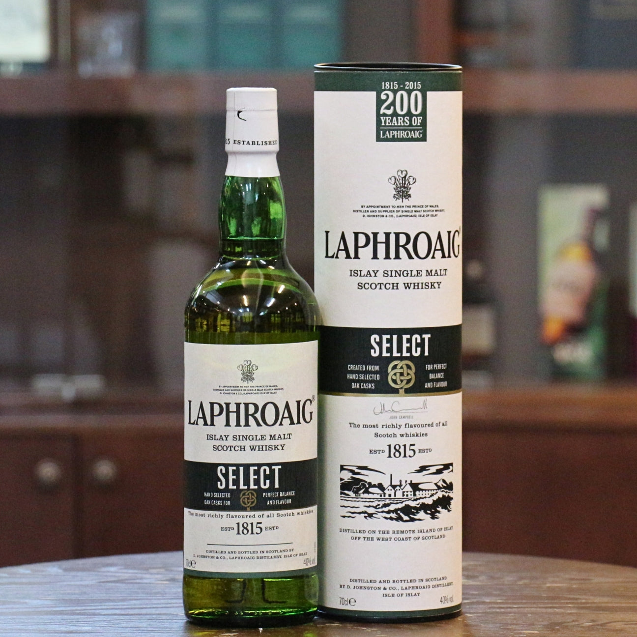 Laphroaig SELECT 200 Years Anniversary Islay Single Malt Scotch Whisky ...