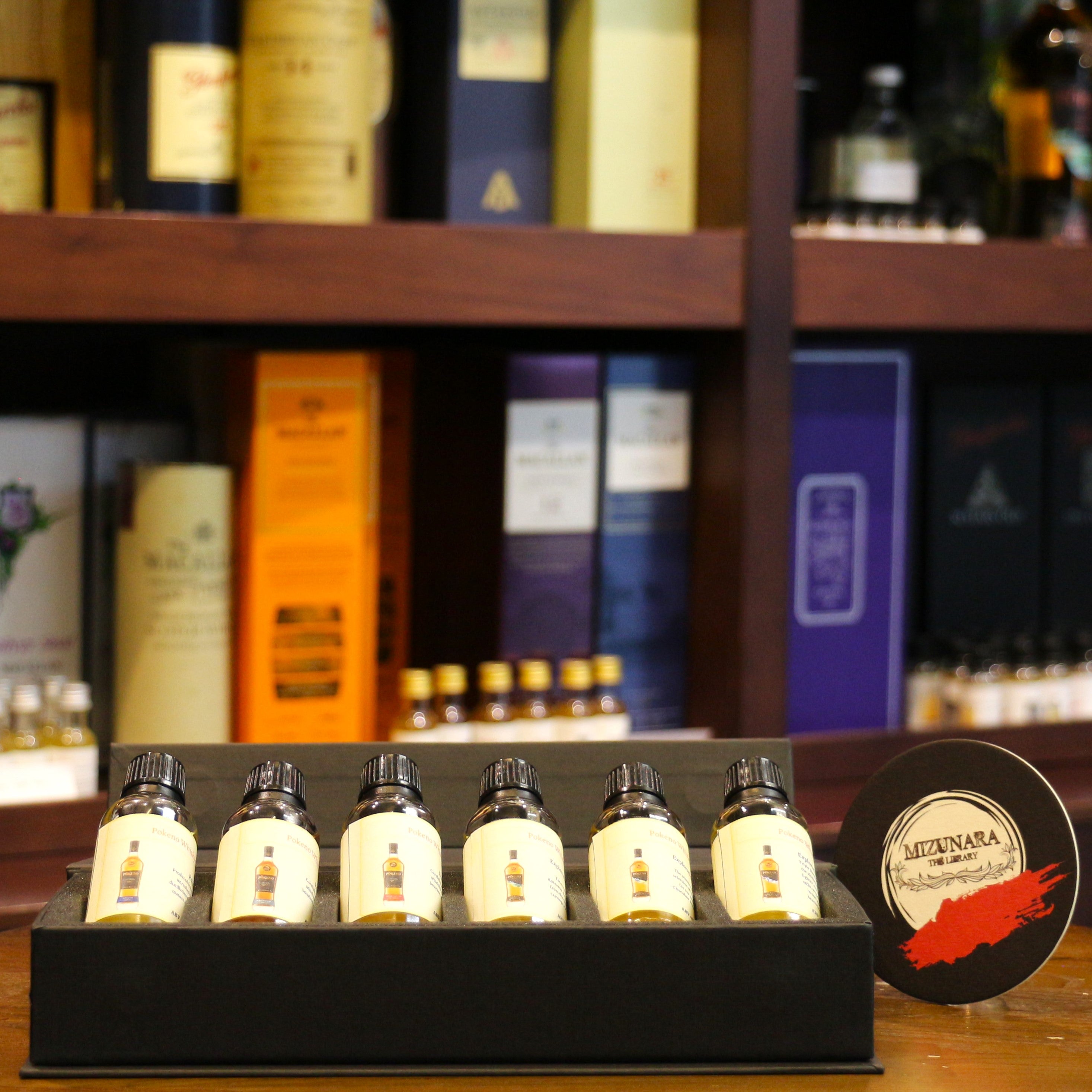 Pokeno New Zealand Single Malt Whisky Tasting Gift Set (30ml X 6 ...