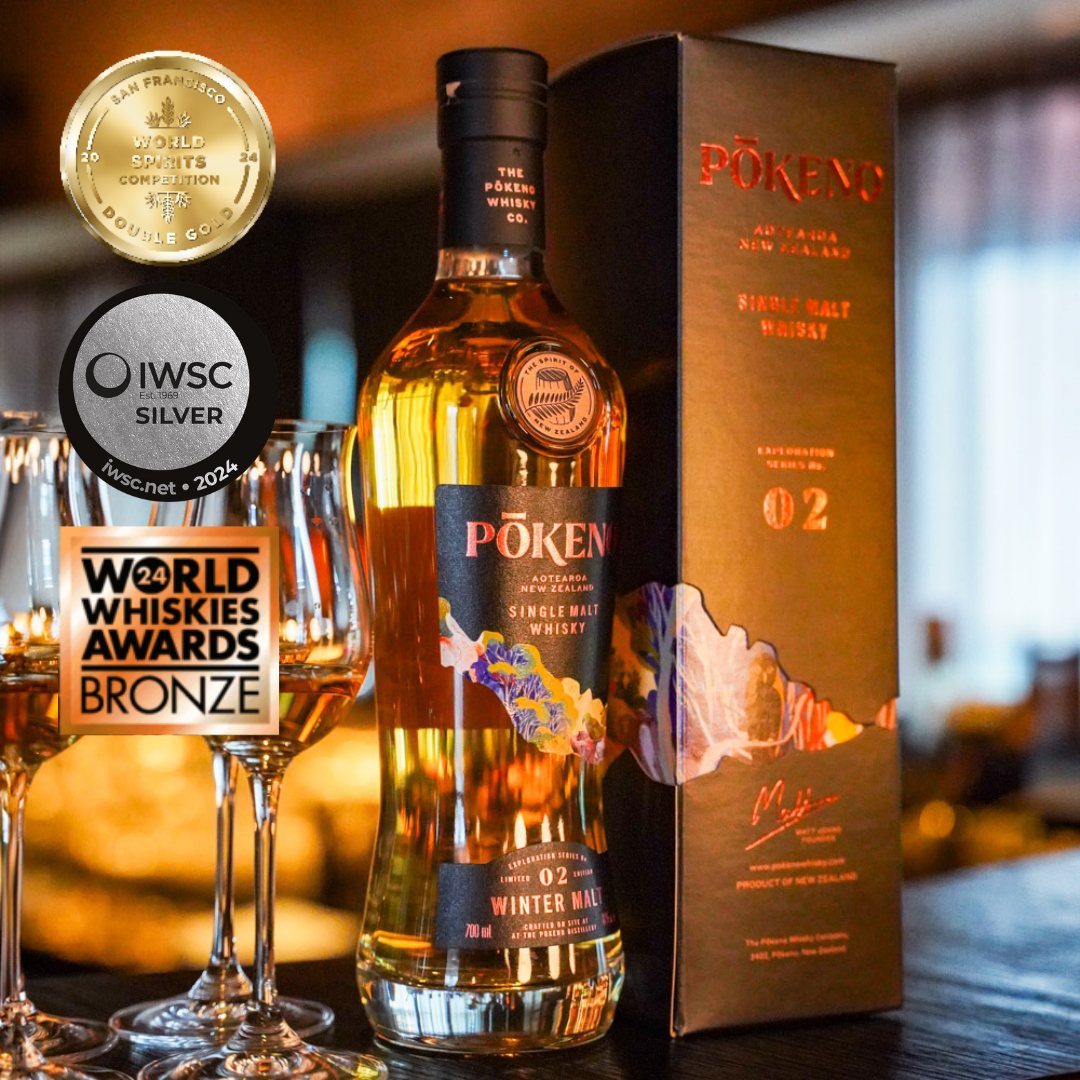 Pōkeno Exploration Series Winter Malt New Zealand Single Malt Whisky ...