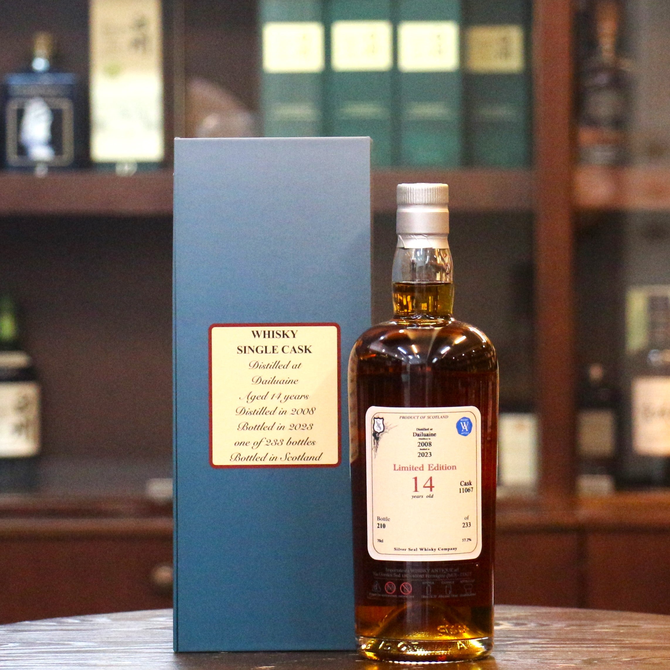 Silver Seal Dailuaine 14 Years Old Single Cask Single Malt Scotch Whis ...