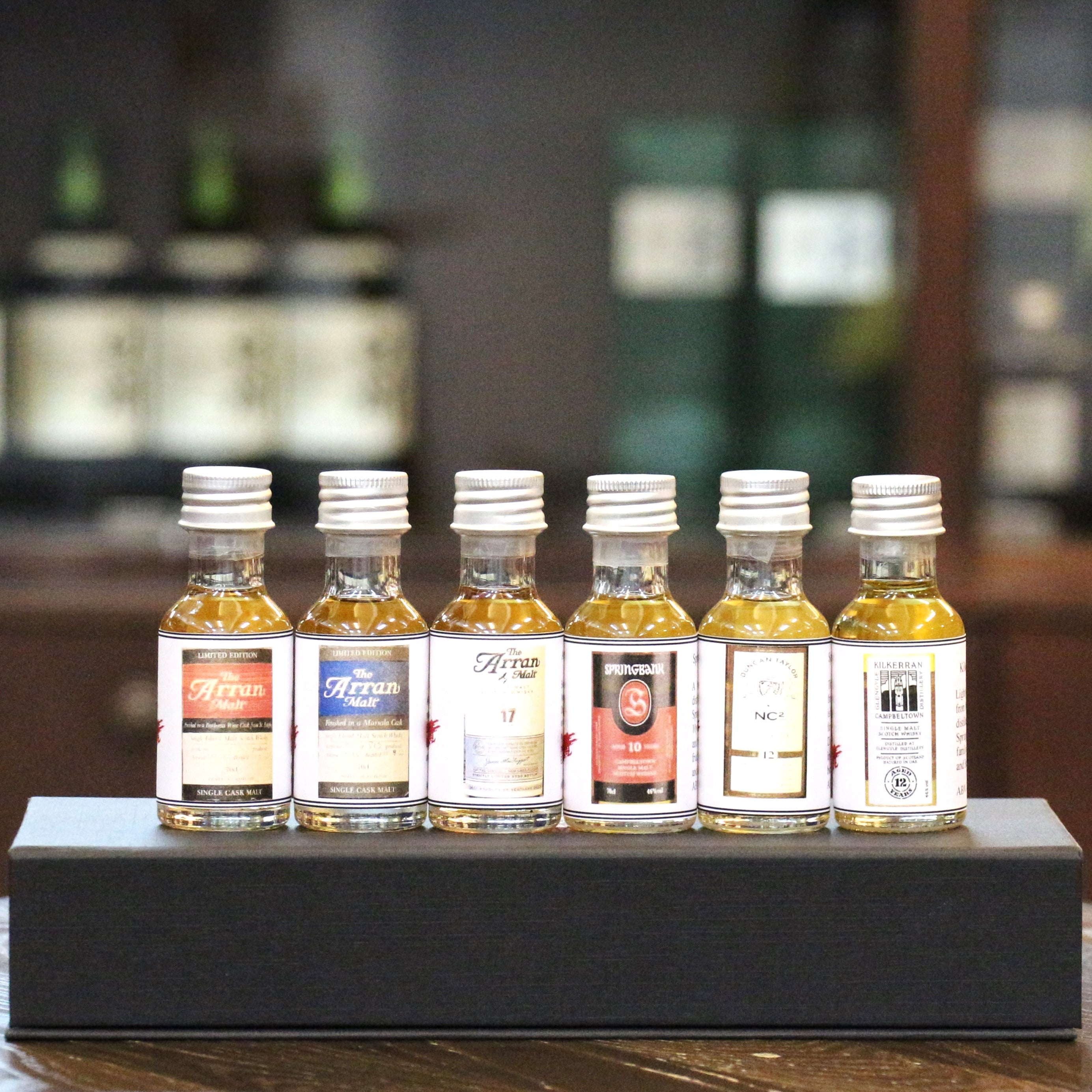 Whisky & Spirits Tasting Sets (30ml x 6) | Mizunara: The Shop
