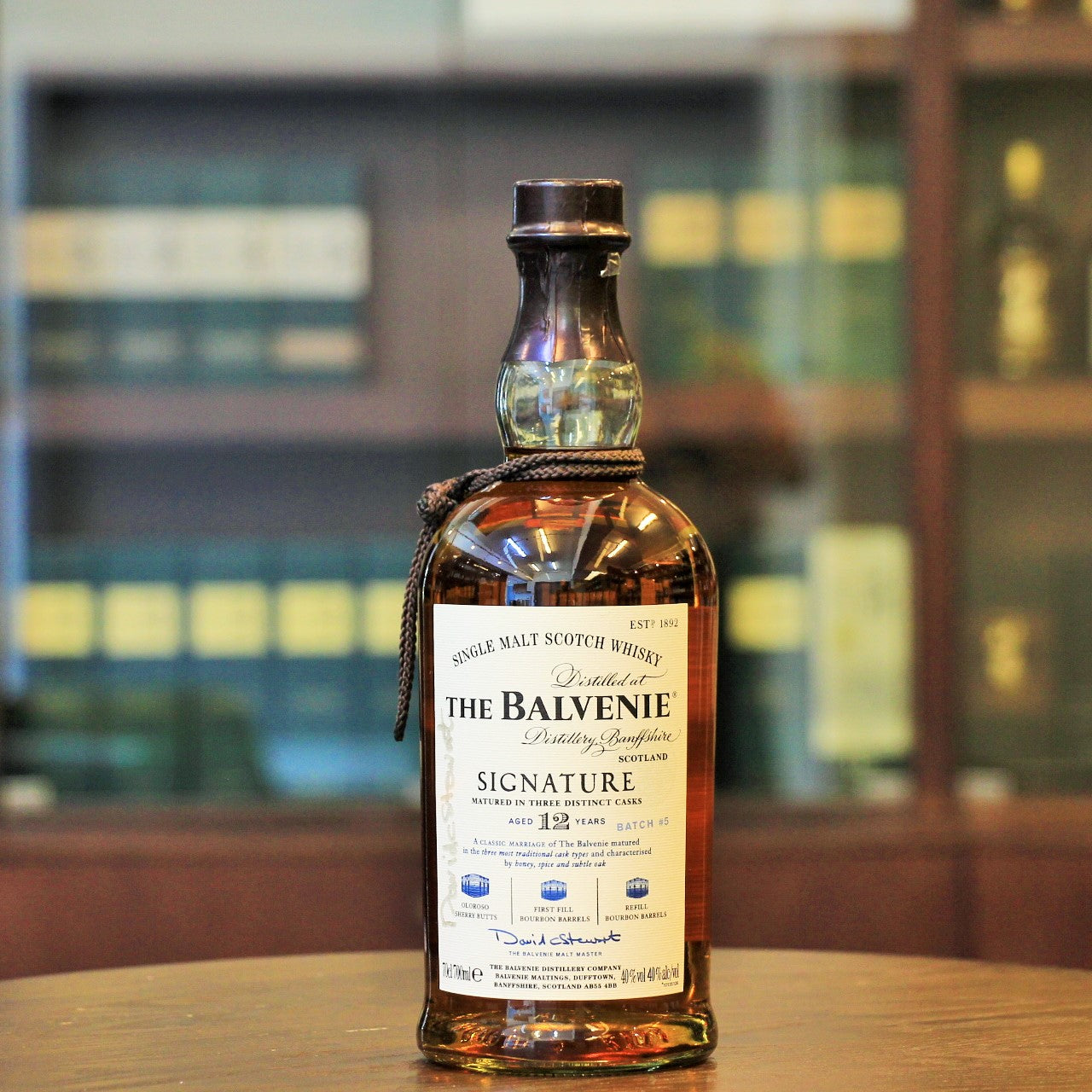 Balvenie 12 Years Old Signature Batch 5 Scotch Single Malt Whisky - Si ...