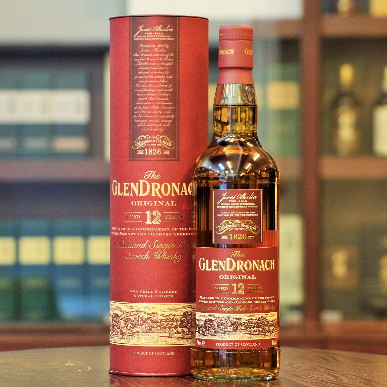 GlenDronach Original 12 Years Old Scotch Single Malt Whisky | Mizunara ...
