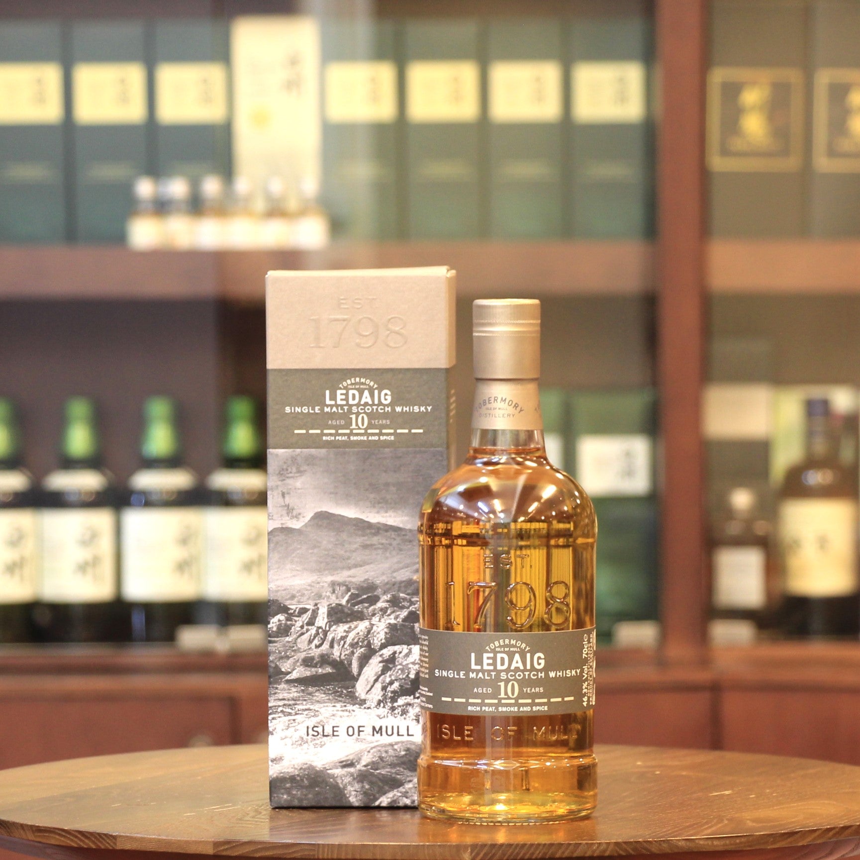 Ledaig 10 Years Old Single Malt Scotch Whisky | Mizunara: The Shop