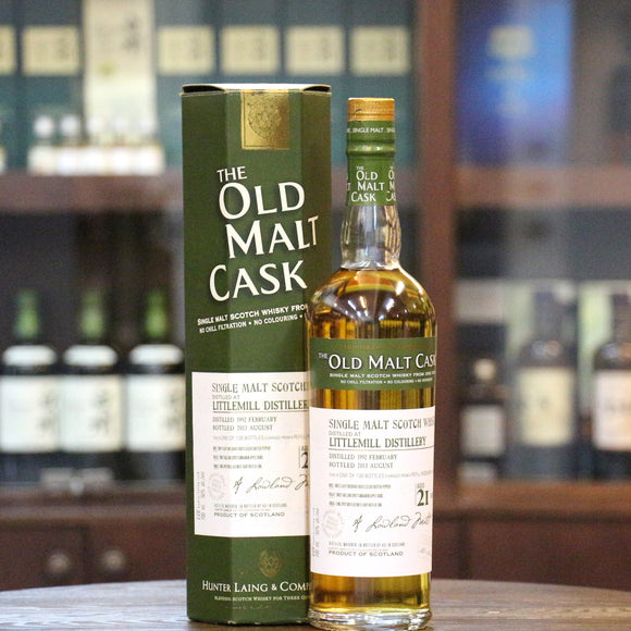 Littlemill 21 Years Old 1992 - 2013 OMC (Old Malt Cask) Single Malt Sc ...
