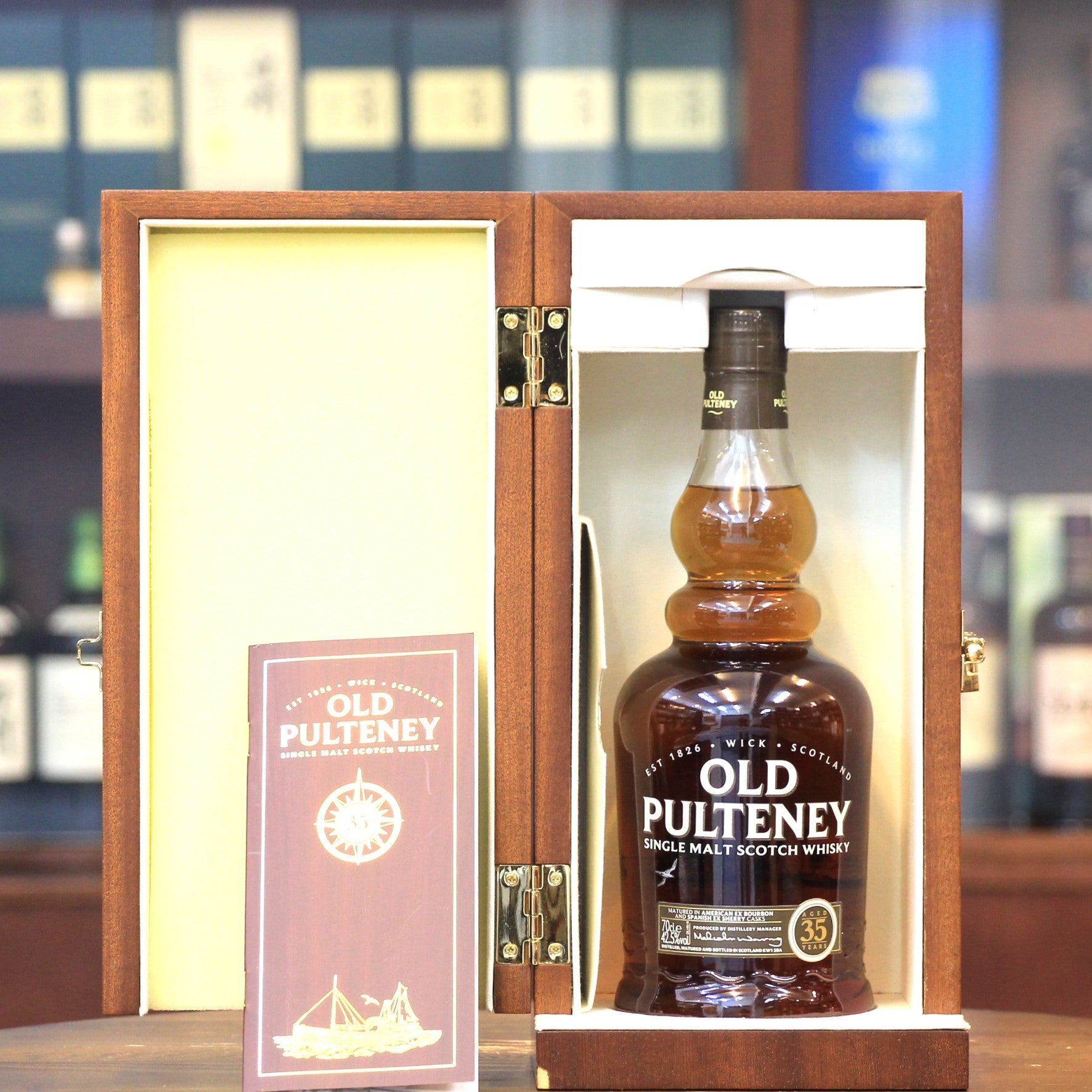 Old Pulteney 35 Years Old Limited Edition Release 2014 Highland Single | Mizunara: The Shop
