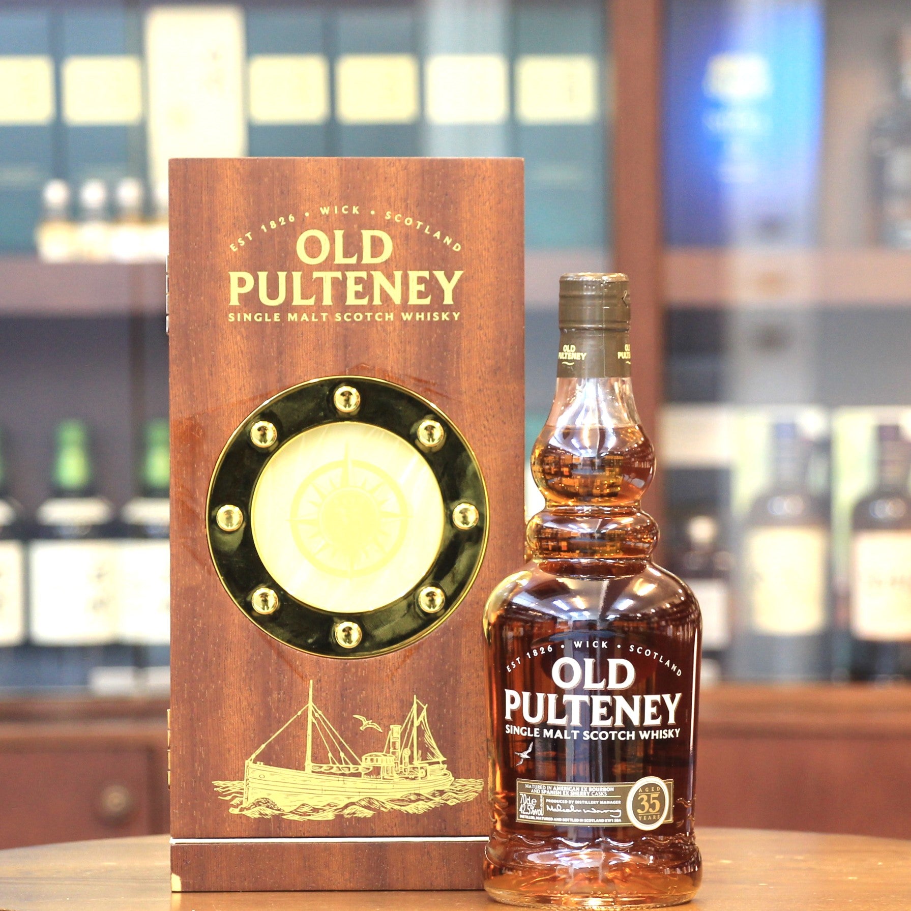 Old Pulteney 35 Years Old Limited Edition Release 2014 Highland Single | Mizunara: The Shop