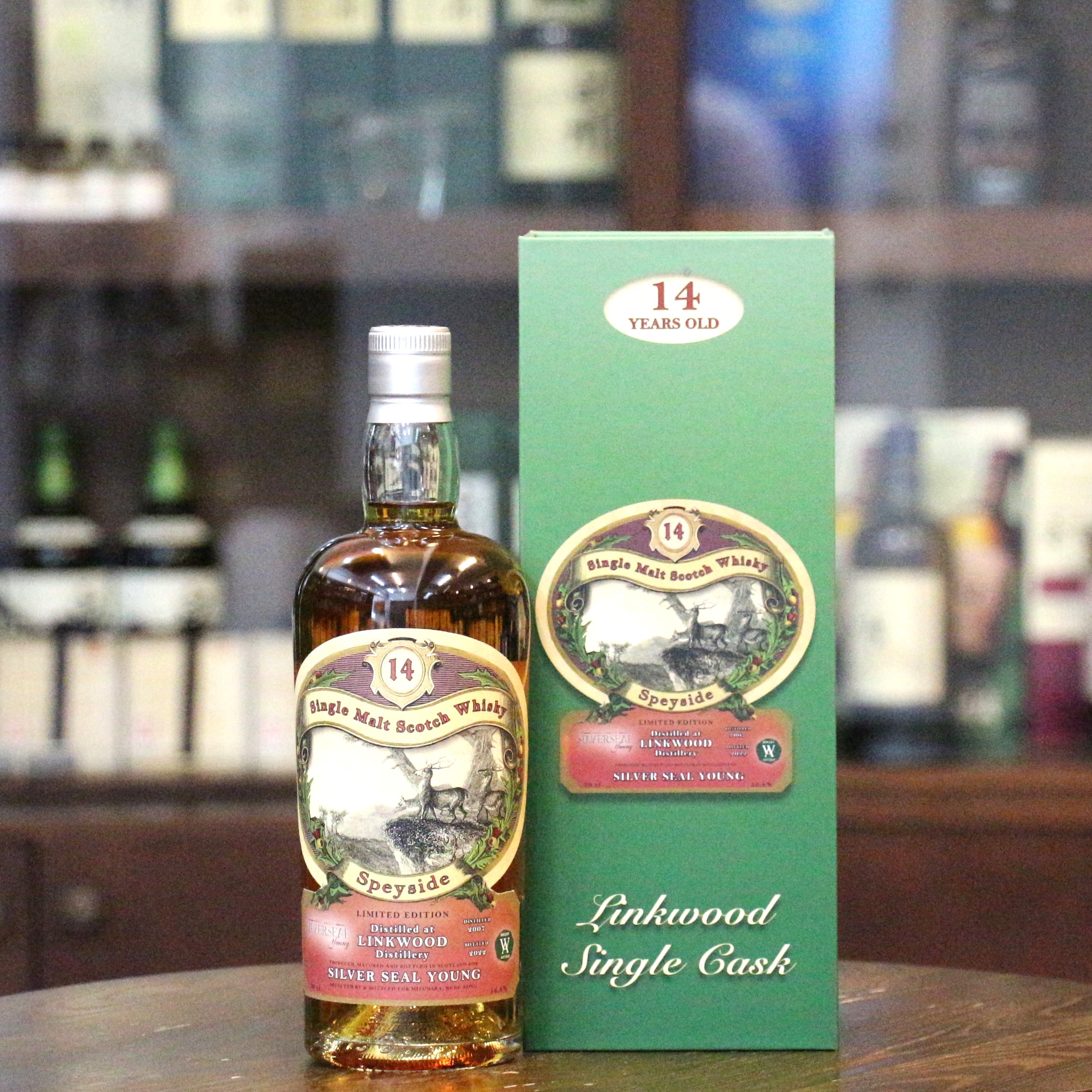 Silver Seal Linkwood 14 Years Old Single Cask Single Malt Scotch Whisk ...