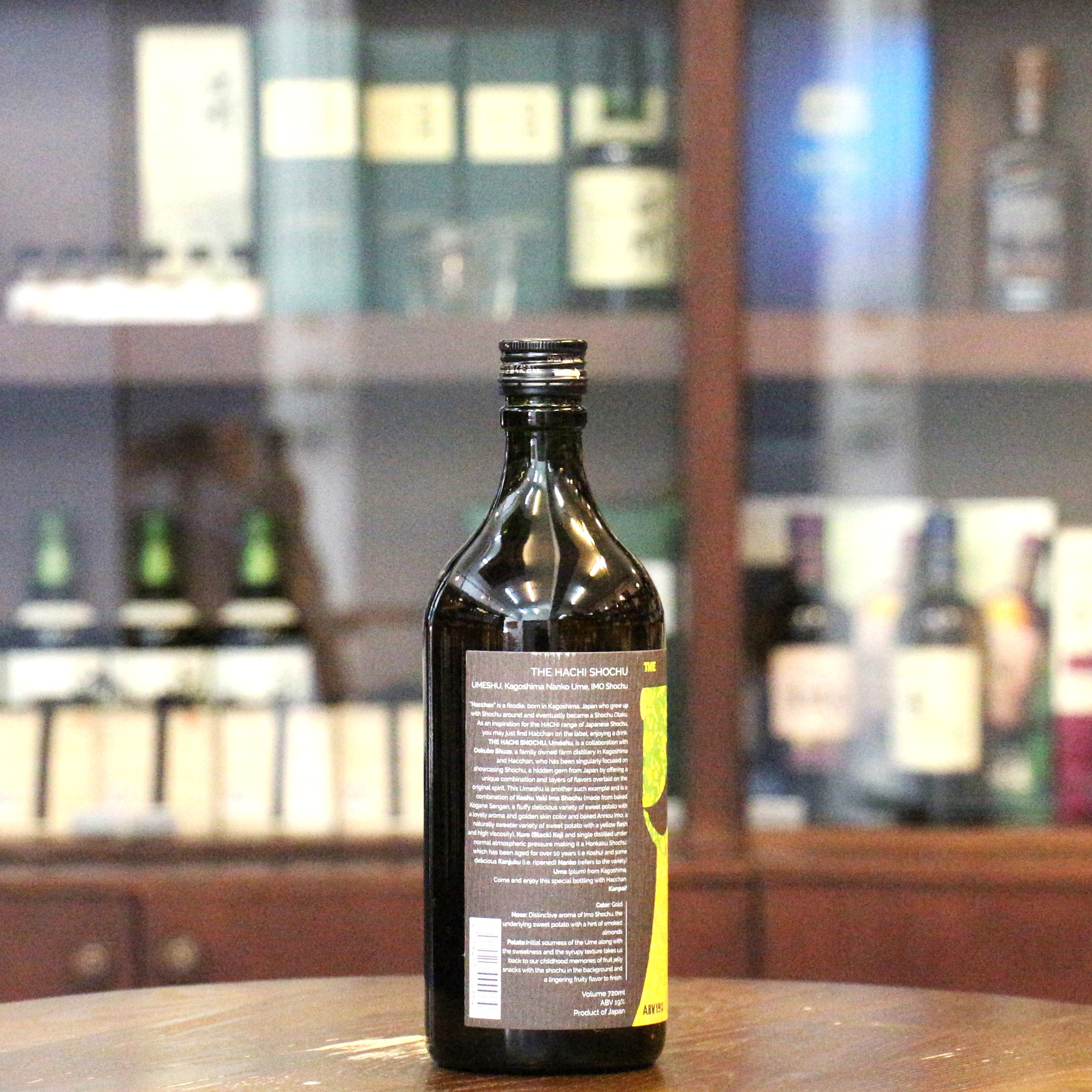 The HACHI Shochu, Umeshu (Nanko Ume), Sweet Potato (Imo) | Mizunara ...